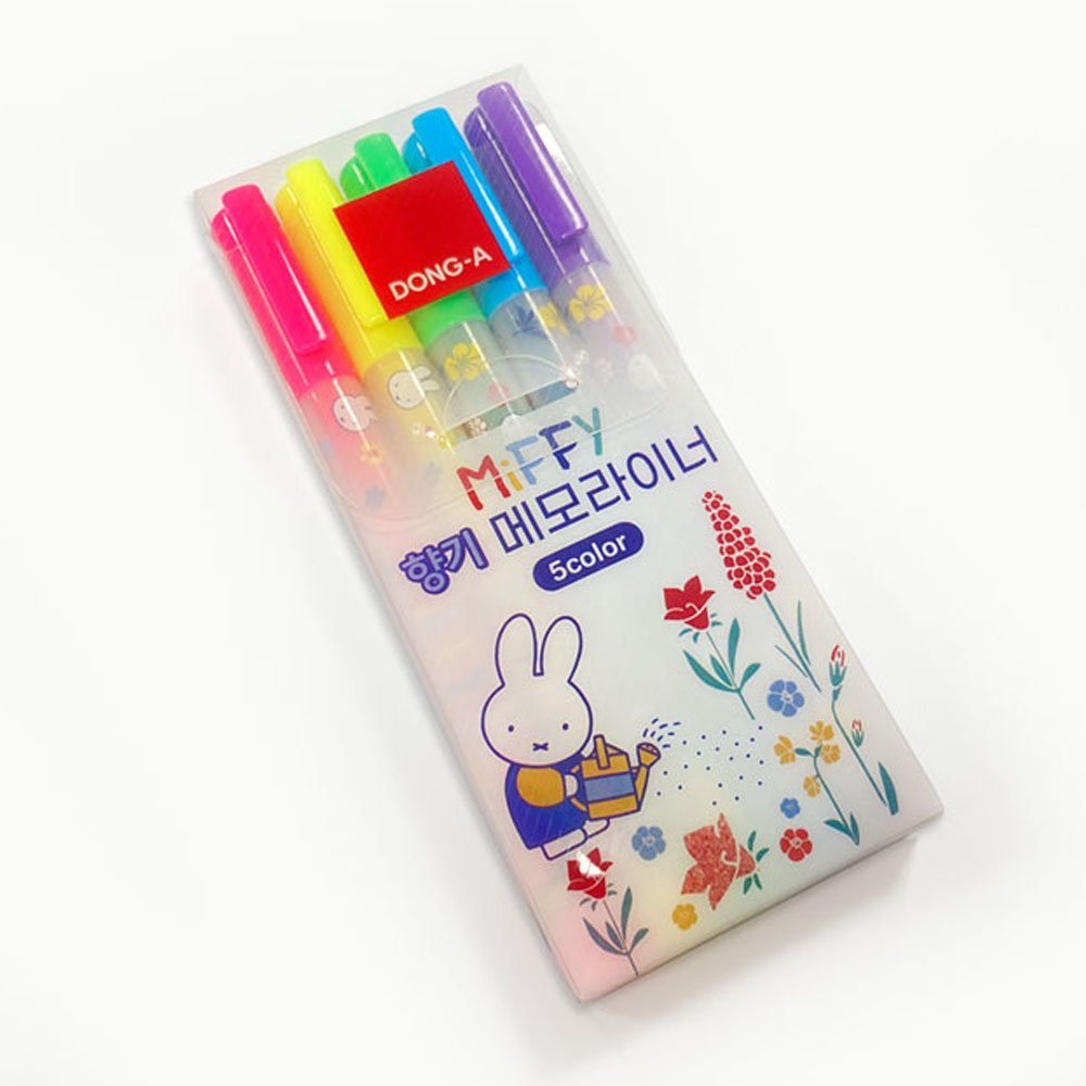 Miffy Scented Highlighter Set (5color) – Hello Discount Store
