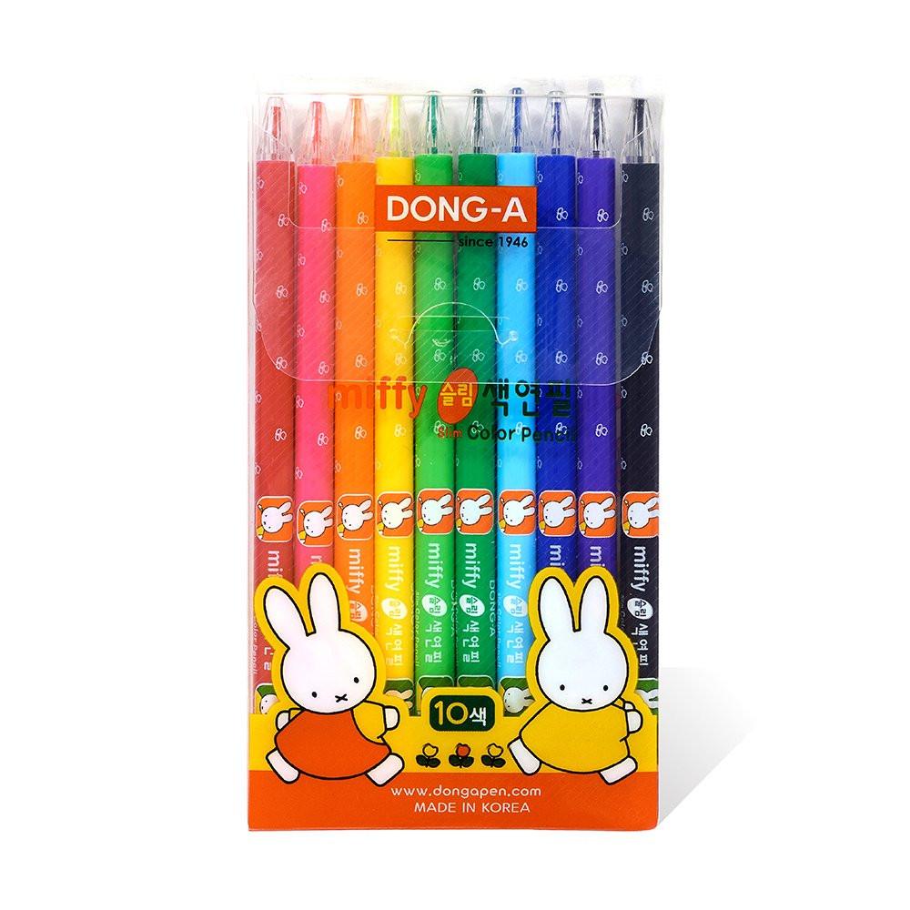 Miffy 10 Colors Slim Pencil Set – Hello Discount Store