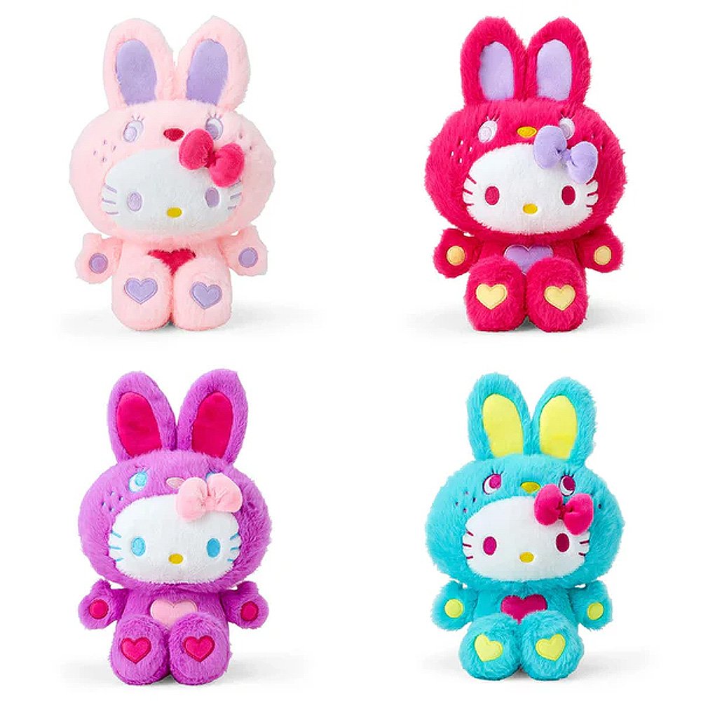 Sanrio Hello Kitty Colorful Bunny Plush – Hello Discount Store