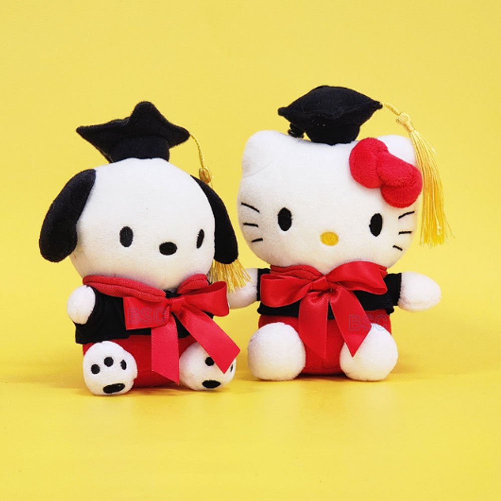 Sanrio Pochacco Graduation Clip-On Plush – Hello Discount Store