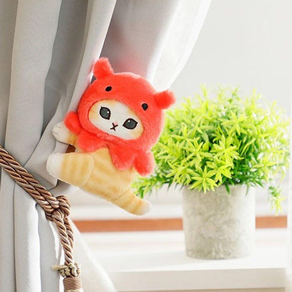 Mofusand Clip Mascot Plush: Octopus– Cute Japanese Kawaii Character Toy ...