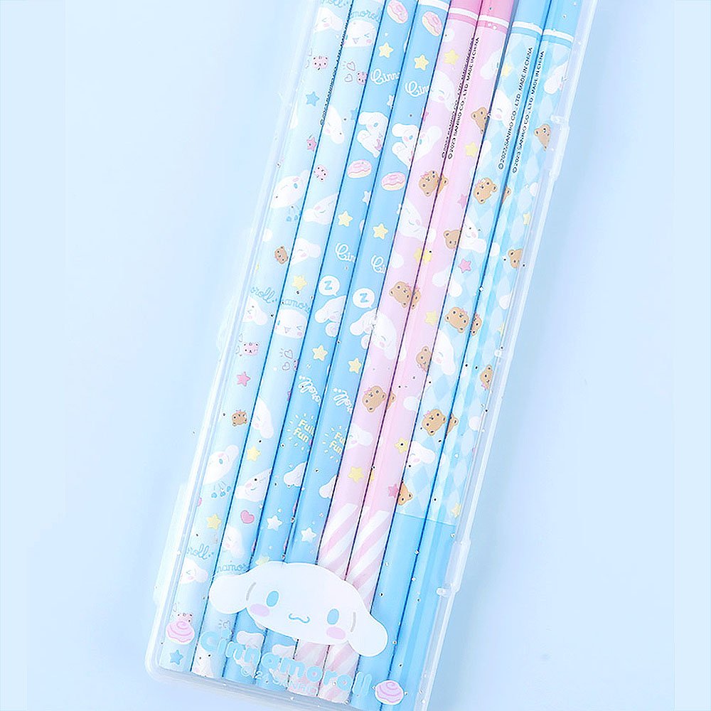 Cinnamoroll 8pcs Pencils with Case Set – Hello Discount Store