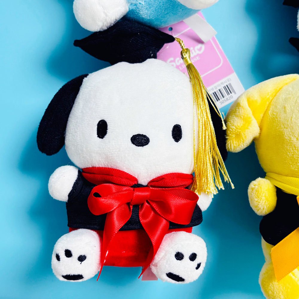 Sanrio Pochacco Graduation Clip-On Plush – Hello Discount Store