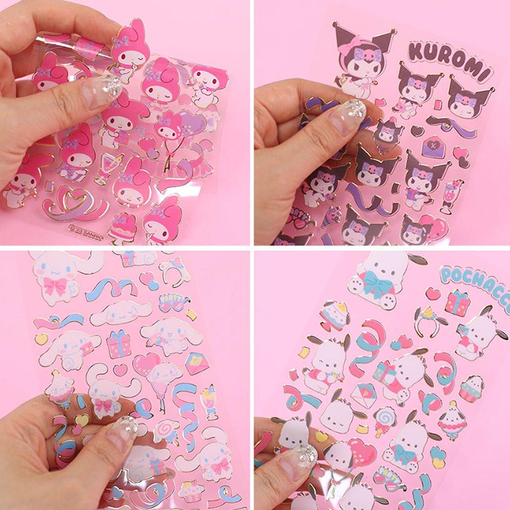 Sanrio Character Gold Bolder Sticker – Hello Discount Store