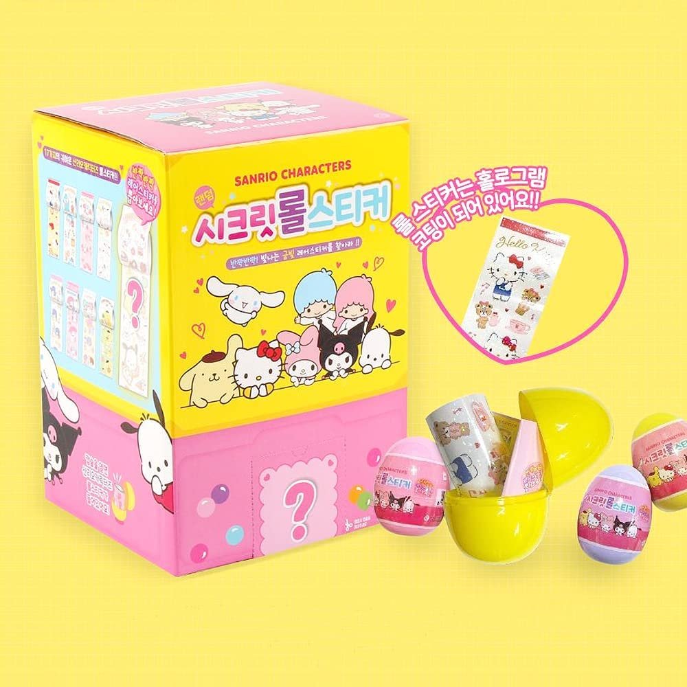 Sanrio Characters Secret Roll Sticker Capsule – Hello Discount Store