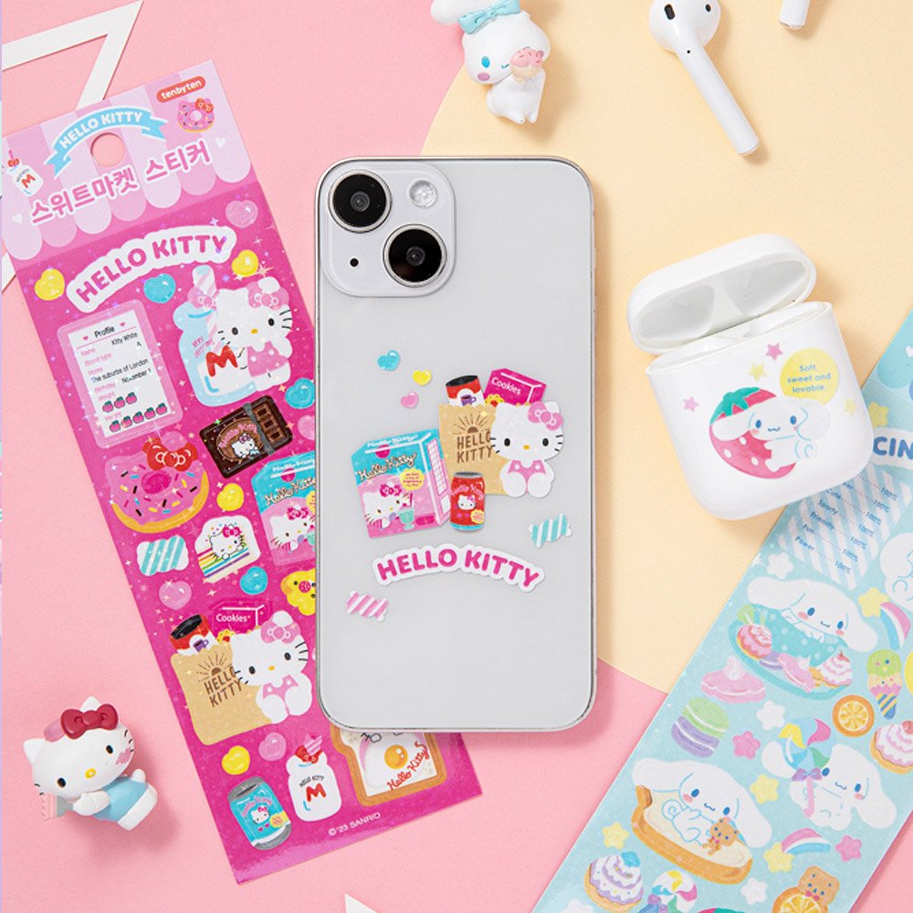 Sanrio Characters Sweet Market Sticker Sheet – Hello Discount Store