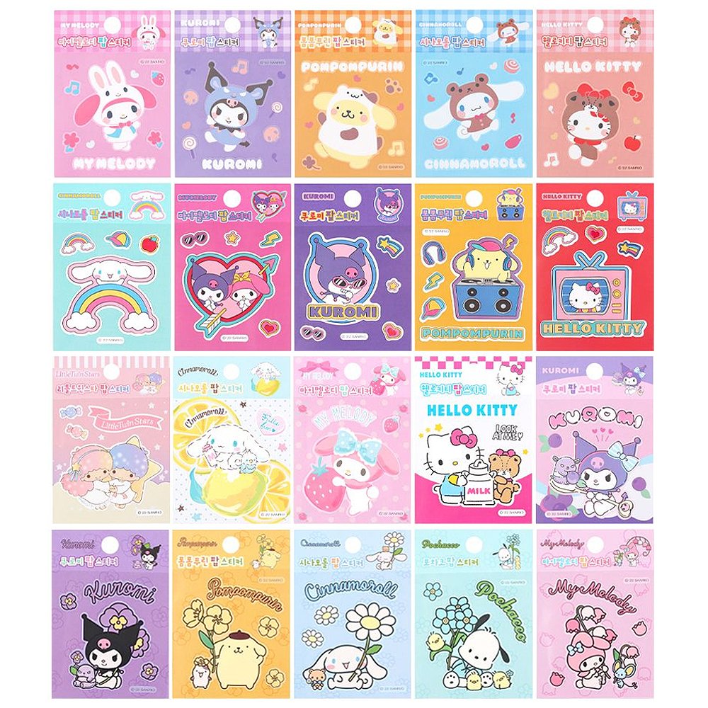 Sanrio Characters Pop Sticker Set – Hello Discount Store